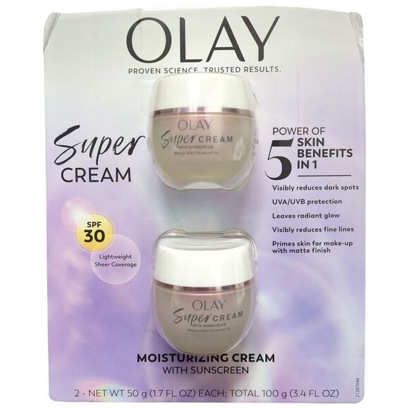 OLAY | Skincare | Olay Super Cream With Sunscreen Spf 3 7 Oz 2 Pk ...